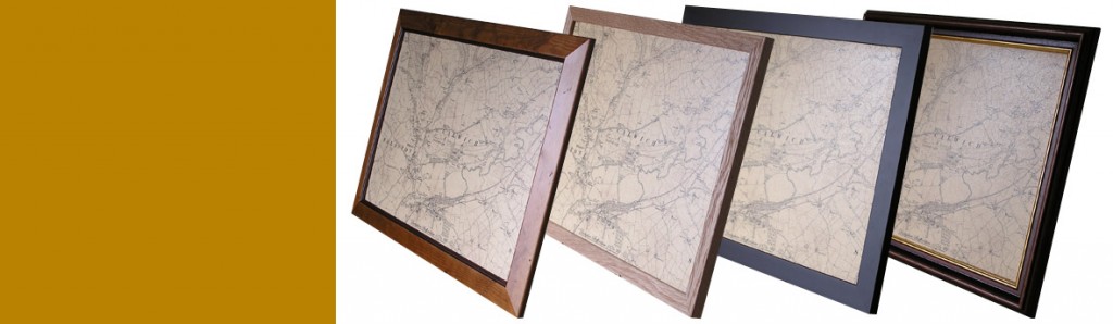 Old Os Maps | Framed Ordnance Survey Maps